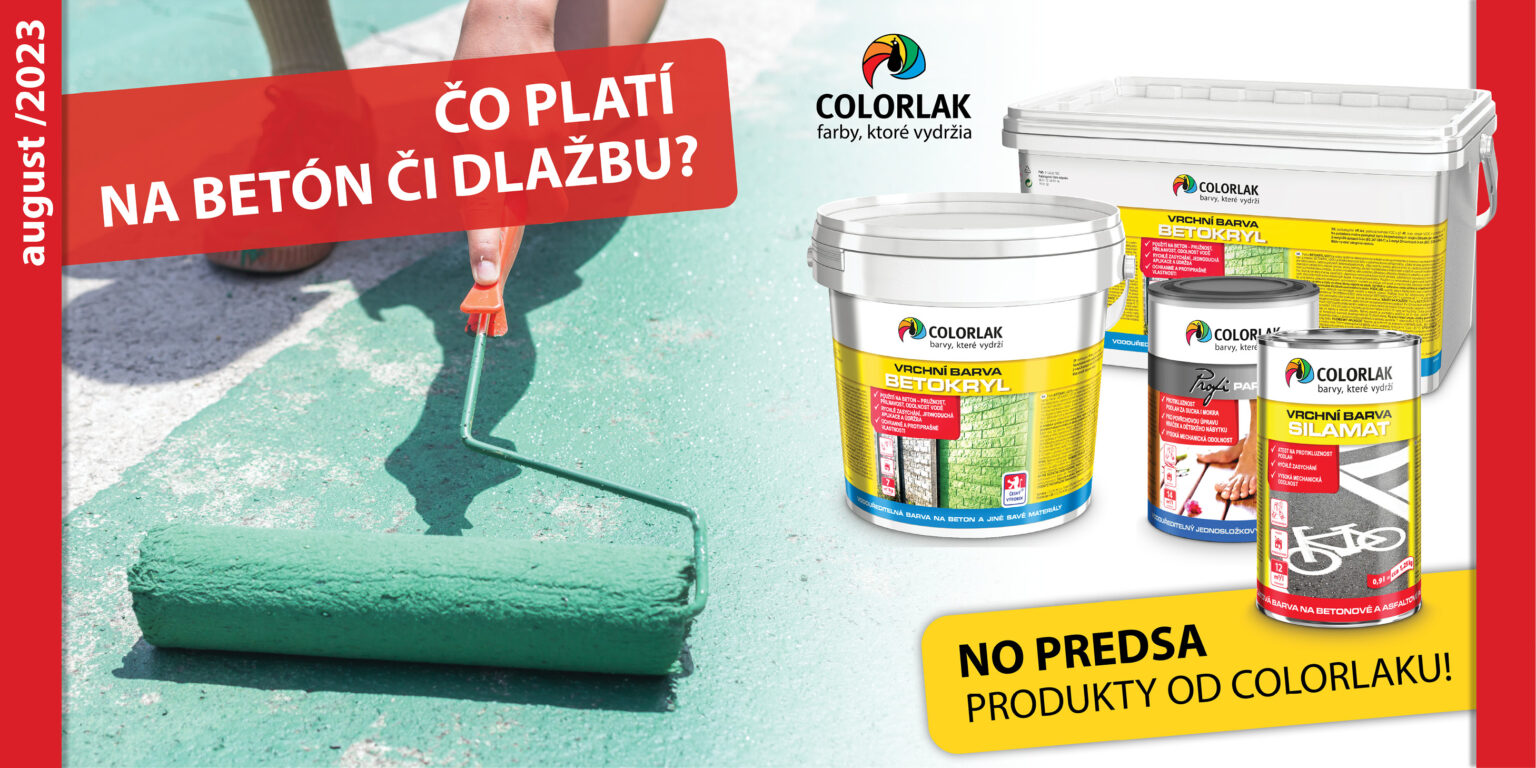 COLORLAK SK, s.r.o. - farby, ktoré vydržia